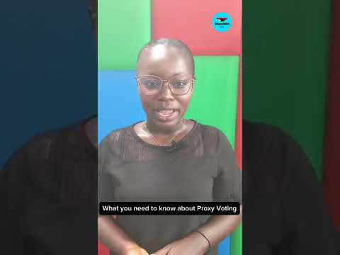 What you need to know about Proxy Voting. #ghanaweb #ghanawebtv