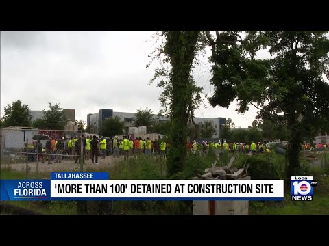 More than 100 detained during immigration raid at Tallahassee construction site