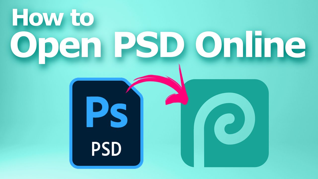How to open PSD file online using Photopea for free