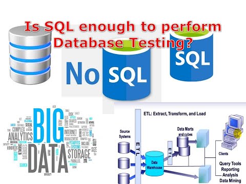 Is SQL enough to perform Database Testing?