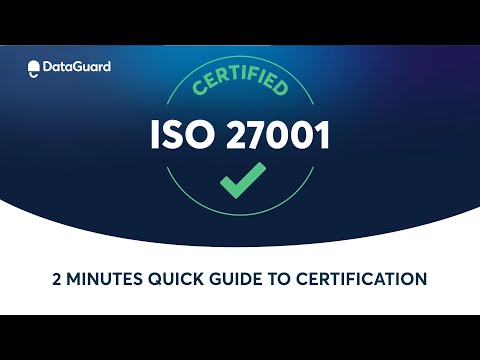 ISO 27001: Your 2 Minutes Quick Guide to Certification with DataGuard