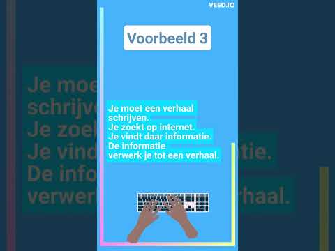 vraag en antwoord: het werkwoord verwerken