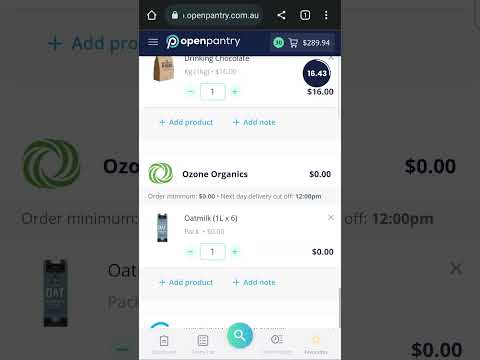 Open Pantry Restaurant Supplies Ordering app