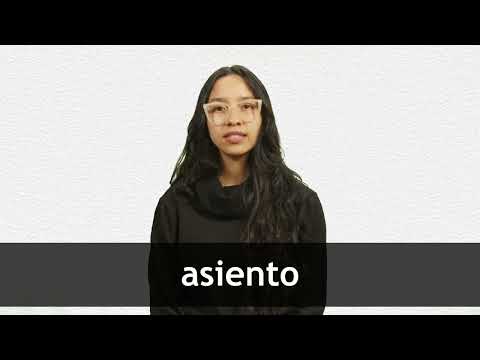 Traducción en inglés de “ASIENTO” | Collins Diccionario español-inglés
