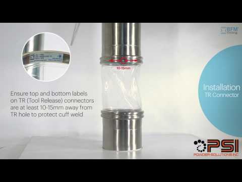 Installing BFM® fitting TR (Tool Release) Sleeve