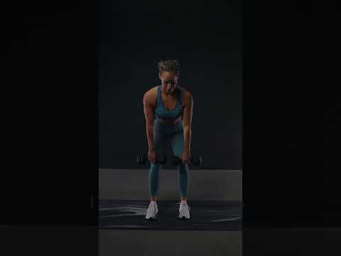 How To Do Deadlifts (With Dumbbells) #shorts