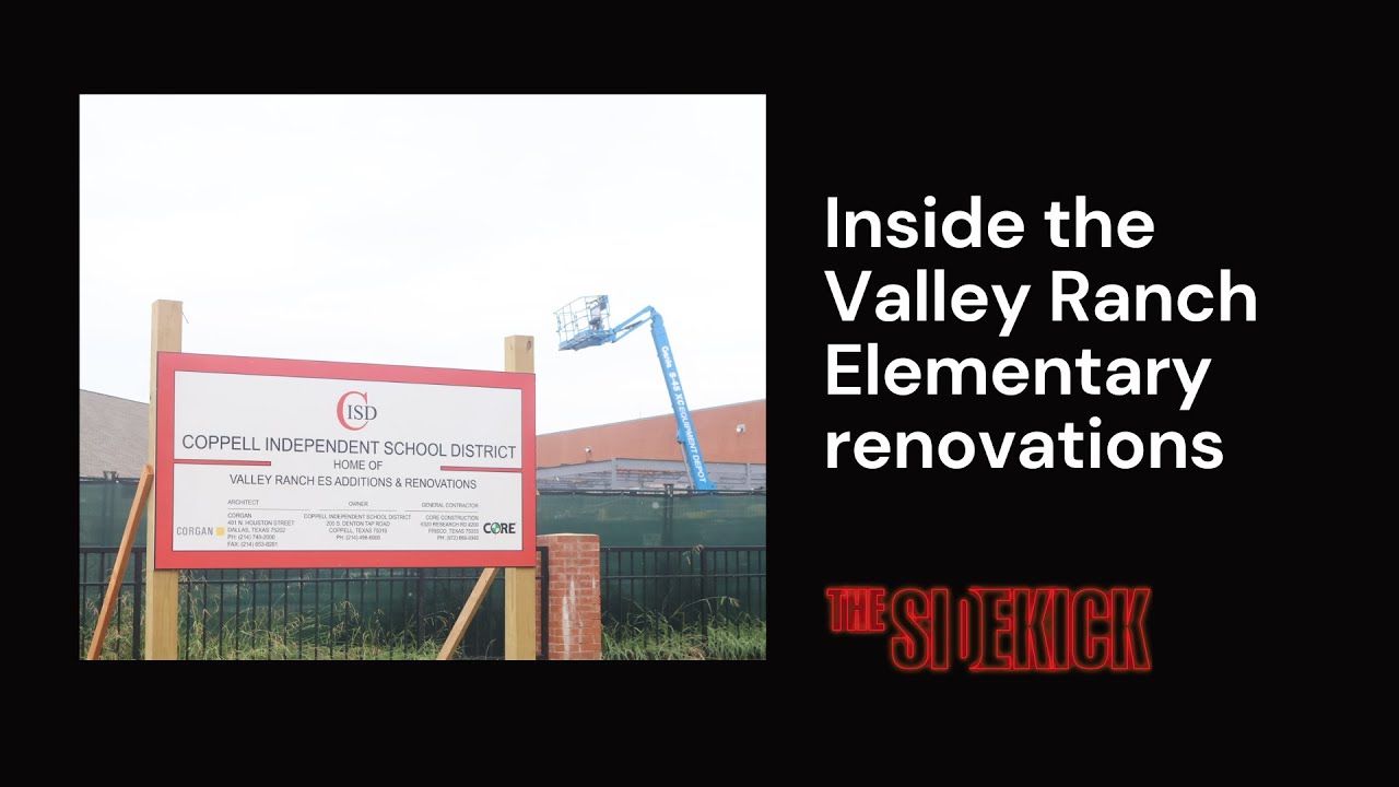 Inside the Valley Ranch Elementary renovations