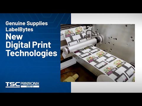 TSC Printronix Auto ID Genuine Supplies LabelBytes - New Digital Print Technologies