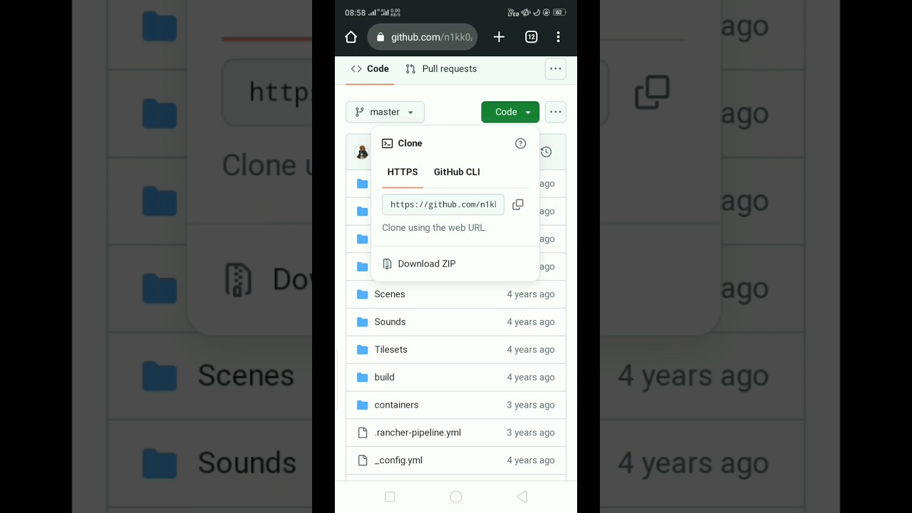 Cara Mengunduh Kode Sumber di Github #android #tutorial #github #sourcecode #website #aplikasi