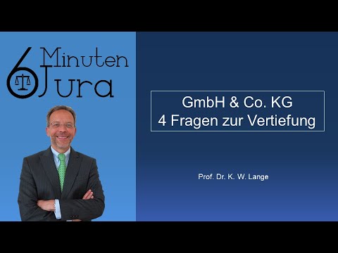 Fragen zur GmbH & Co. KG