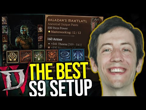 Diablo 4 - THE BEST BUILD FOR SEASON 9: BALAZAN'S