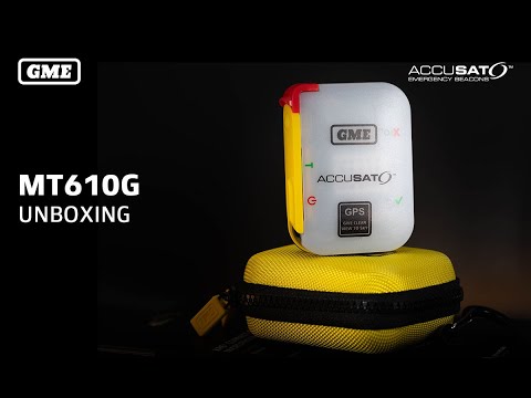 GPS PLB MT610G Unboxing | GME