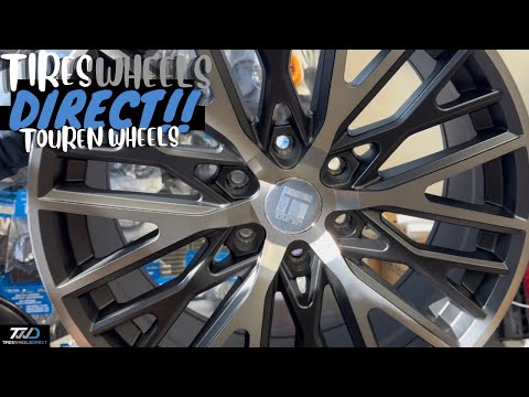 Touren Wheel TR91 3291 20x9 6x139.7 +18 Offset in Matte Black w/ Dark Tint Part#3291-2983TM18 Chevy