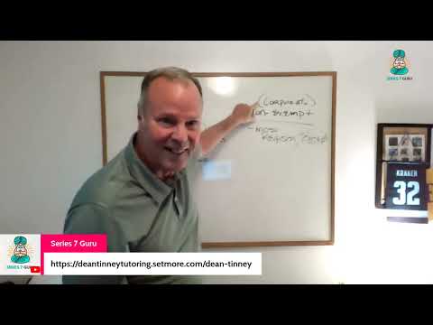 "Ask the Series 7 Guru" - Exempt Securities and Exempt Transactions Series 63 65 66 Exams