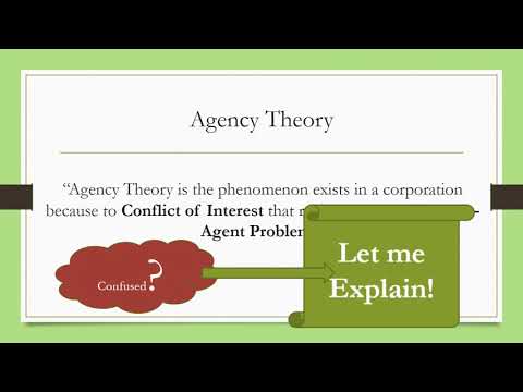 Agency Theory Explained