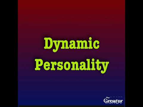 Dynamic Personality. NAMAHA