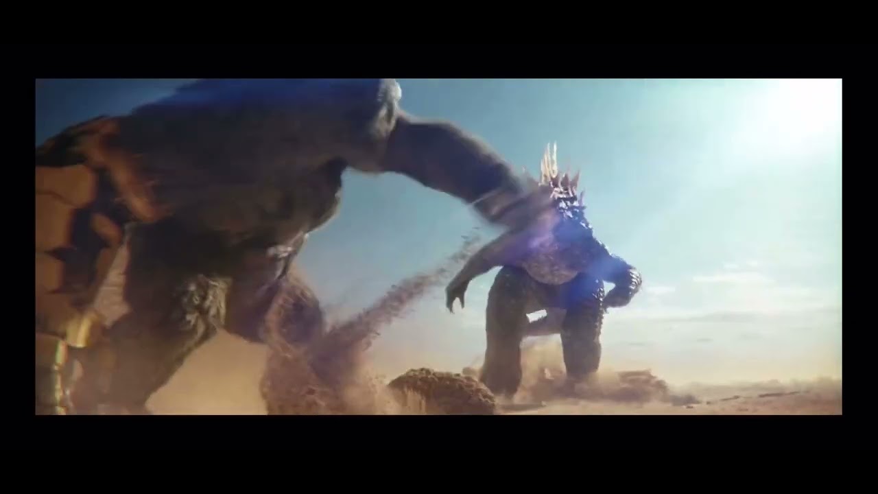 Godzilla Suplexes Kong