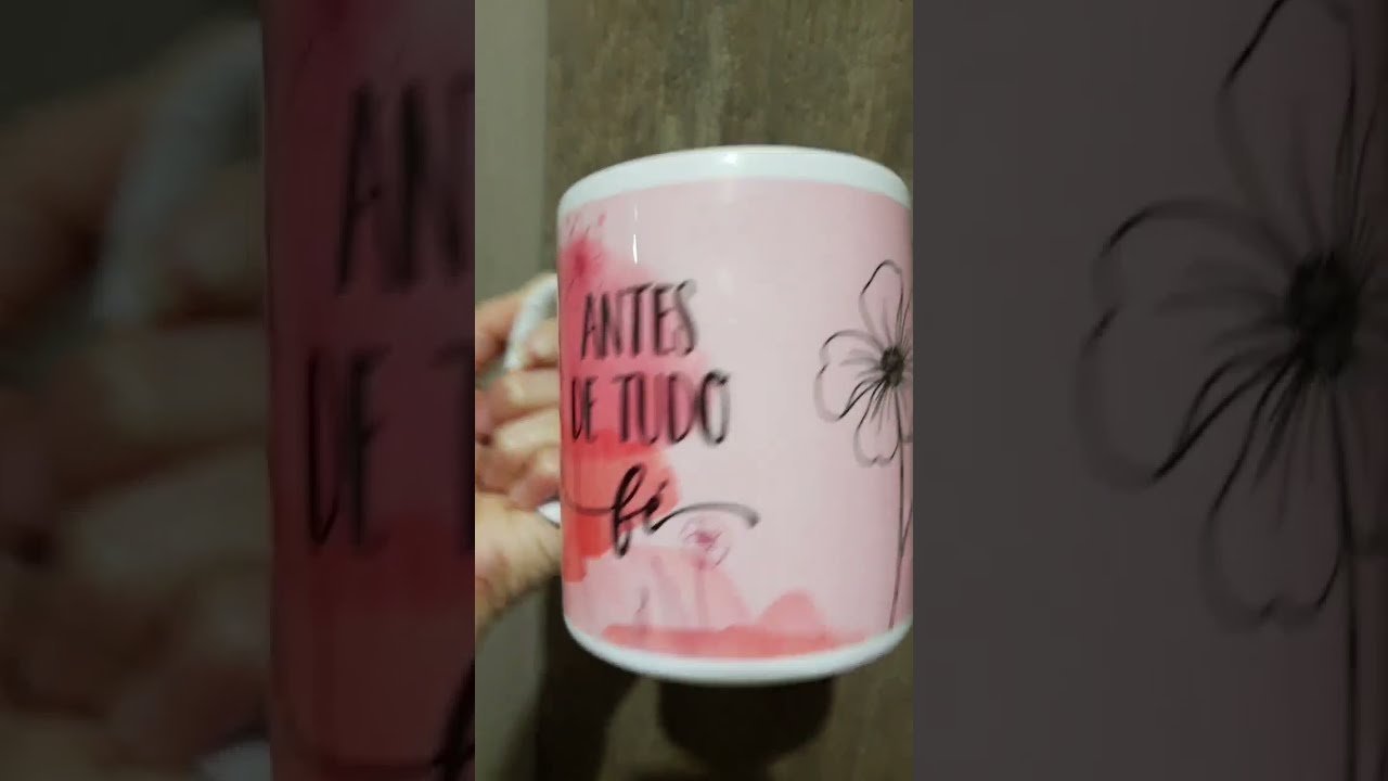 Caneca de Porcelana Frase 