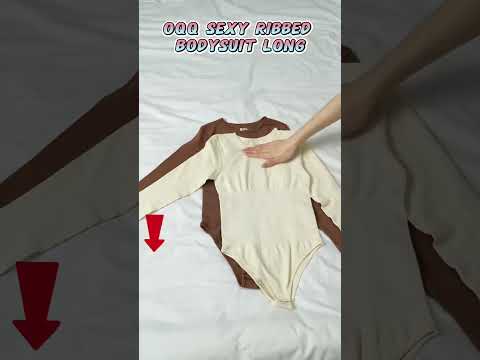 Stylish Ribbed Bodysuits for Women