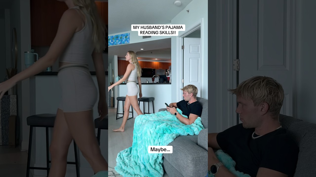 My Husband’s Pajama reading skills 😝