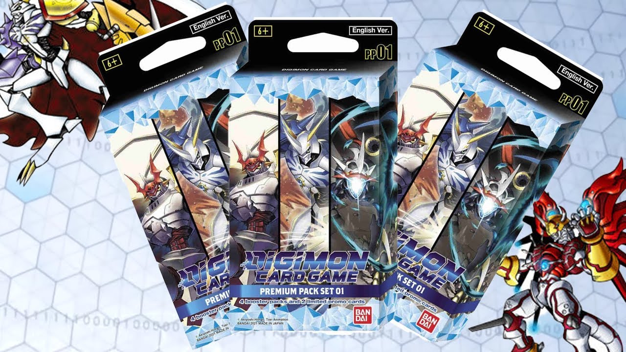 Digimon Premium Pack Set 1 Opening!!!