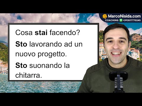 Curso de Italiano para Principiantes 24 STARE Verbos Italianos con Frases Útiles