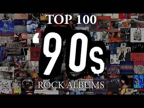 TOP 100 90s Rock Albums | Michaell Mason