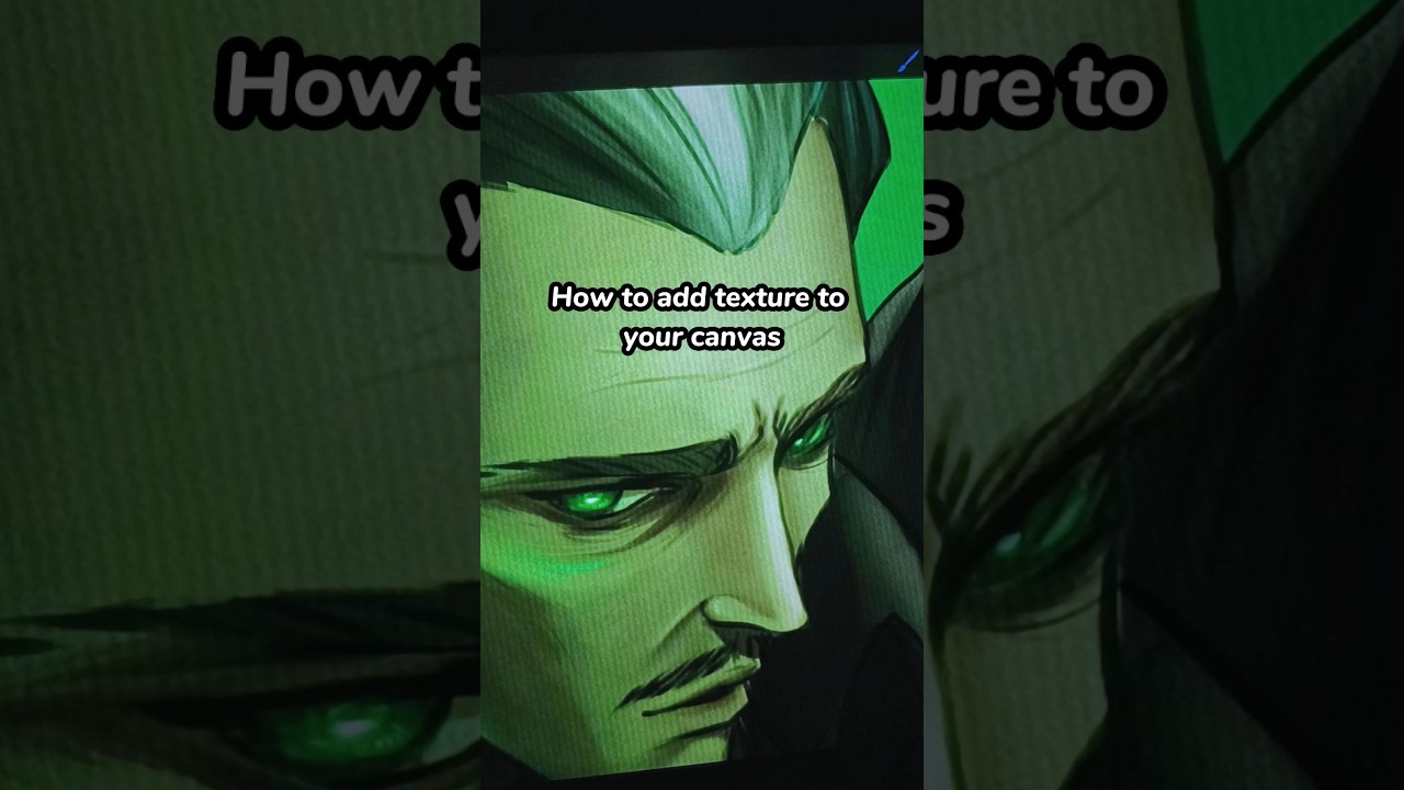 How to add texture to your canvas #procreate #drawing #shorts #arttutorial #digitalart #procreate