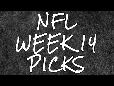 Week 14 NFL PICKS! Straight Up and Against The Spread!