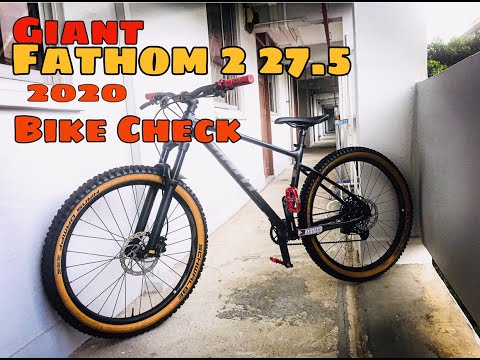 Giant Fathom 2 27.5 2020 Bike check!!