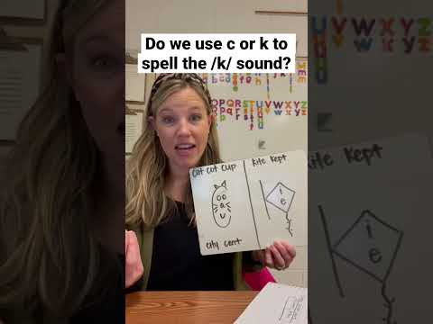 The C or K spelling rule