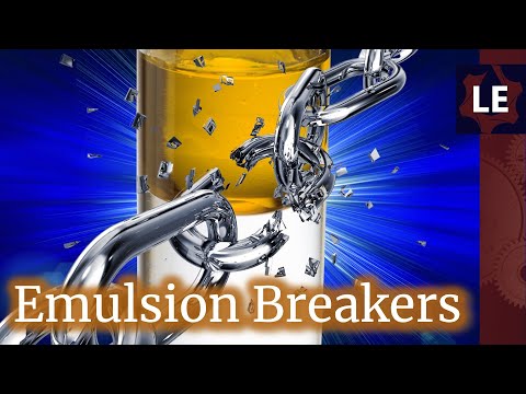 How do Demulsifier additives break oil/water emulsions?