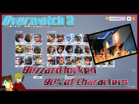 Steam Community :: Video :: Blizzard locked 90% of Characters | Overwatch 2