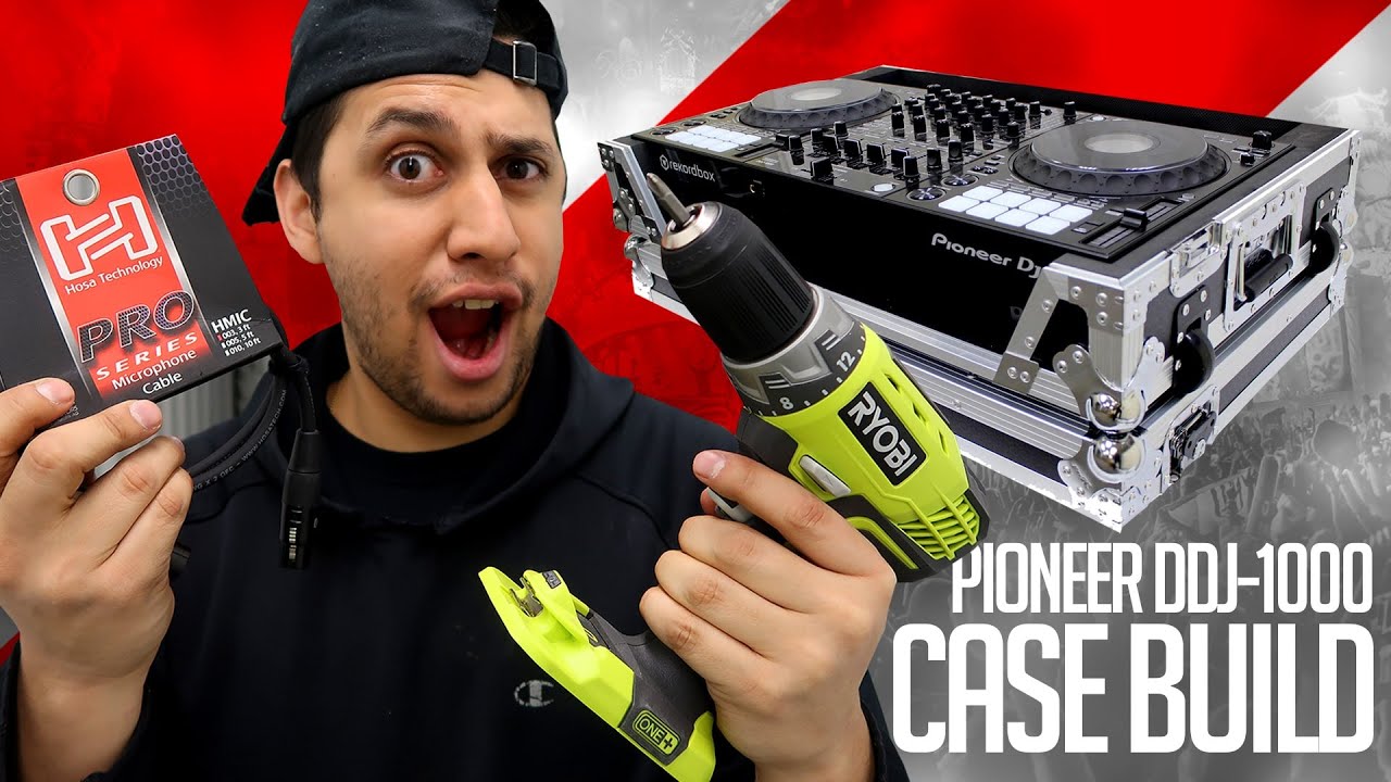 Pioneer DJ DDJ-1000 Flight Case Build / Mod (Pro X ATA) - DJ Console