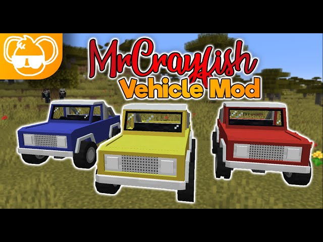 How to add working vehicles to Minecraft?