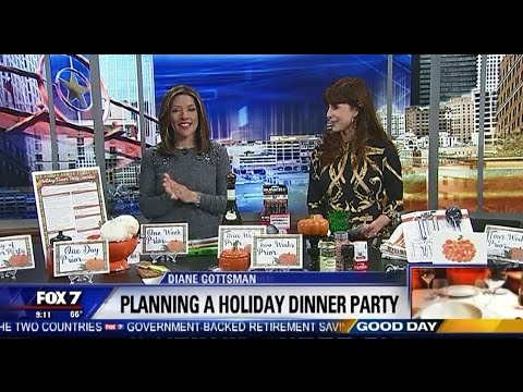 Holiday Dinner Party Checklist by Etiquette Expert Diane Gottsman