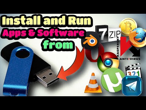 Install and Run Apps & Software from a USB Flash Drive 2024