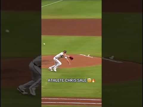 Chris Sale was nails vs Mets 😤🔥 Sports Network #mlb #baseball #braves #athlete