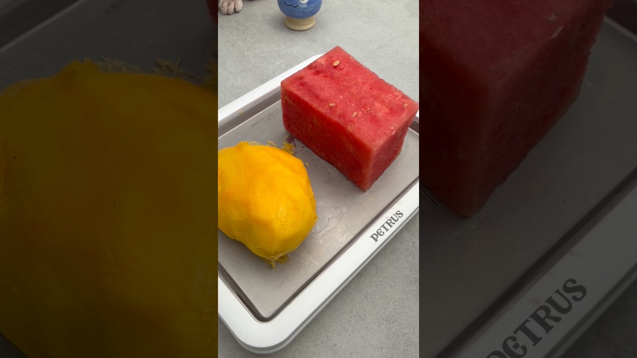 Sour mango frozen yogurt 🥭