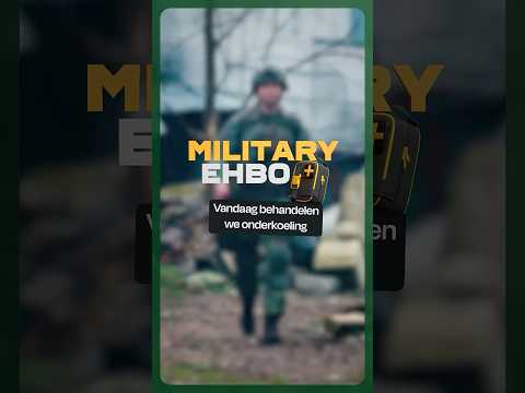 Iemand onderkoeld? Dit is wat je moet doen! Nu opletten = straks levens redden. | Military EHBO #2
