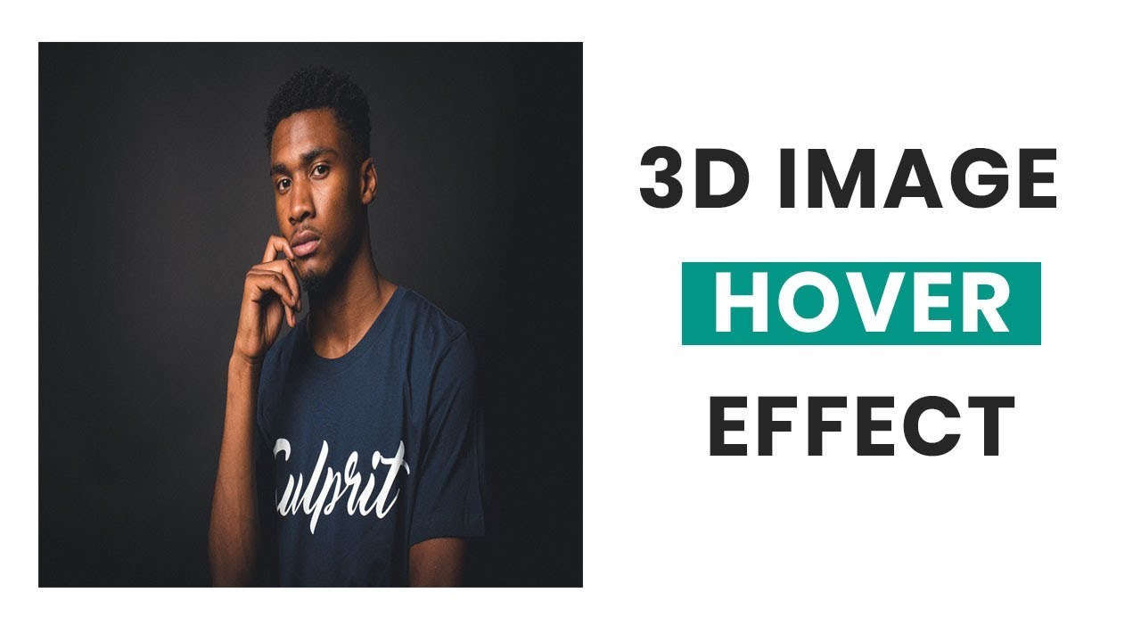 3D Image Hover Effect plugin tutorial | JQuery Plugin Tutorial| Uploading Soon
