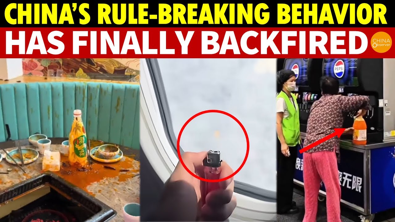 Chinese Rule-Breaking Behavior Finally Backfires! Playing with a ...