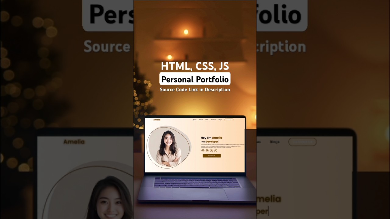 Personal Portfolio Website Template | Envato Free Template
