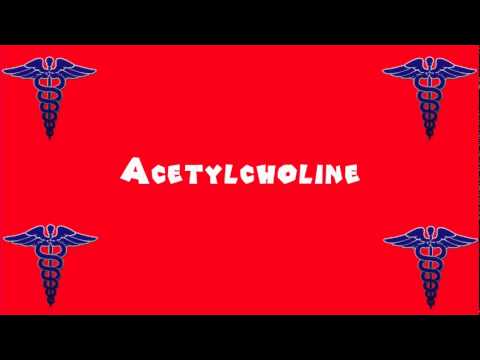 Pronounce Medical Words โ Acetylcholine