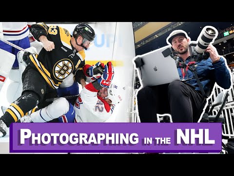 Professional Sports Photography: Behind the Scenes in the NHL