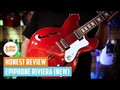 Epiphone Riviera - ranked #21 in Semi-Hollowbody Electric Guitars ...