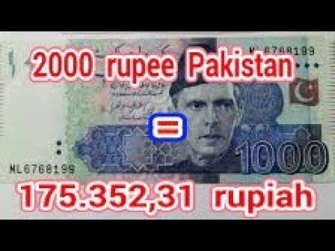 TERJAWAB! 2000 rupee Pakistan berapa rupiah