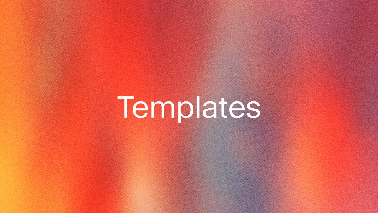 Introducing Templates in ElevenCreative