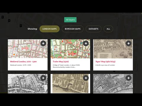 Exploring our Map Layers - Layers of London Webinar