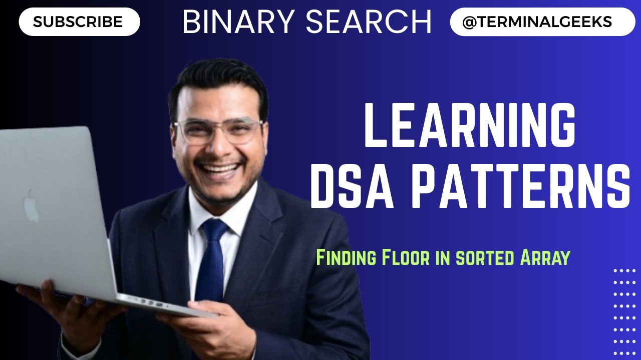 Binary Search | Finding floor in sorted array